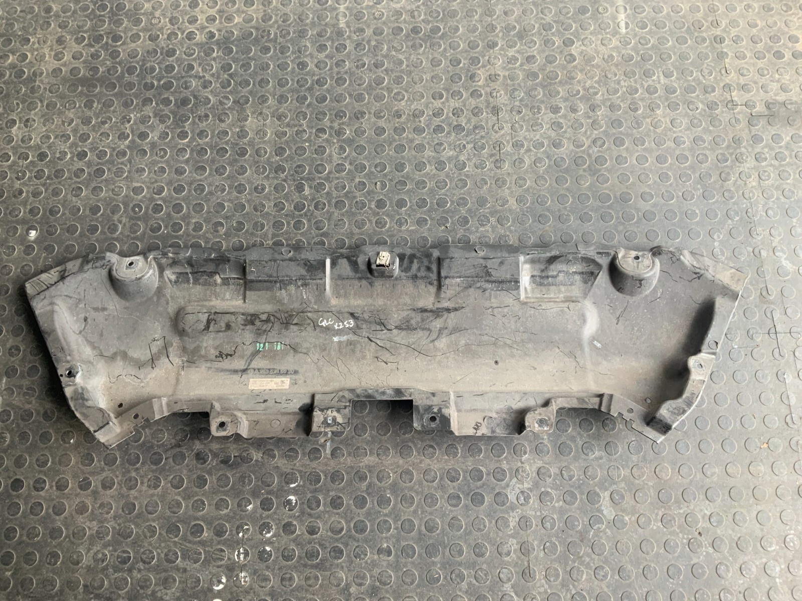 Mercedes-Benz GLC X253 Front Bumper Underbody Tray Cover A2535240930 ...