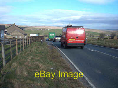 Photo 6x4 A640 Rochdale Road Denshaw Looking east towards Denshaw at ...