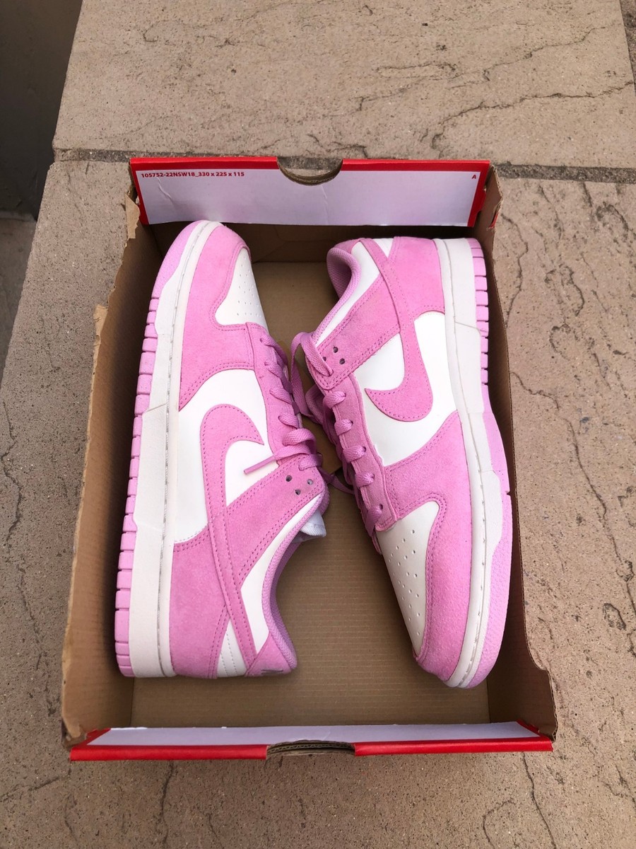 Women's 11.5, Men's 10 Nike Dunk Low HJ7673-101 Sail Pink Rise | eBay