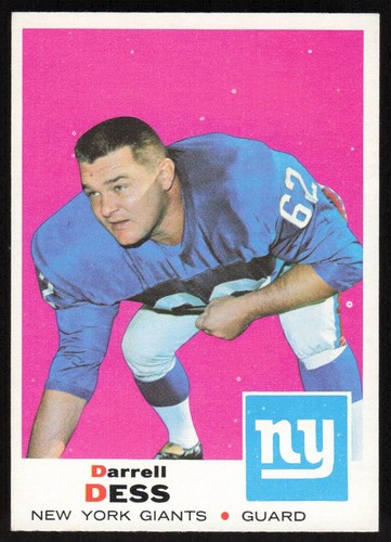 1969 Topps #219 Darrell Dess - $1 SHIPPING (JB4) | eBay