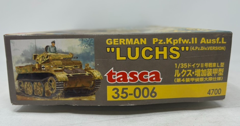 Tasca Model Kit - German Pz.Kpfw.II Ausf.L LUCHS Tank #35-006 ...
