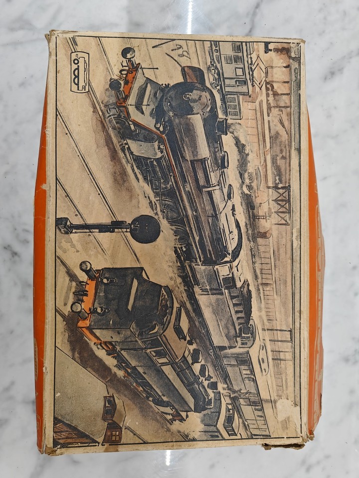 Vintage Wind up Toy Train with Track, Box, and Instructions! | eBay