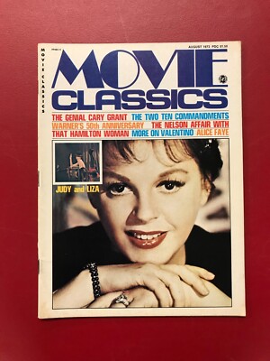 Movie Classics Magazine Vol. 1 No. 2 August 1973 - Judy and Liza | eBay
