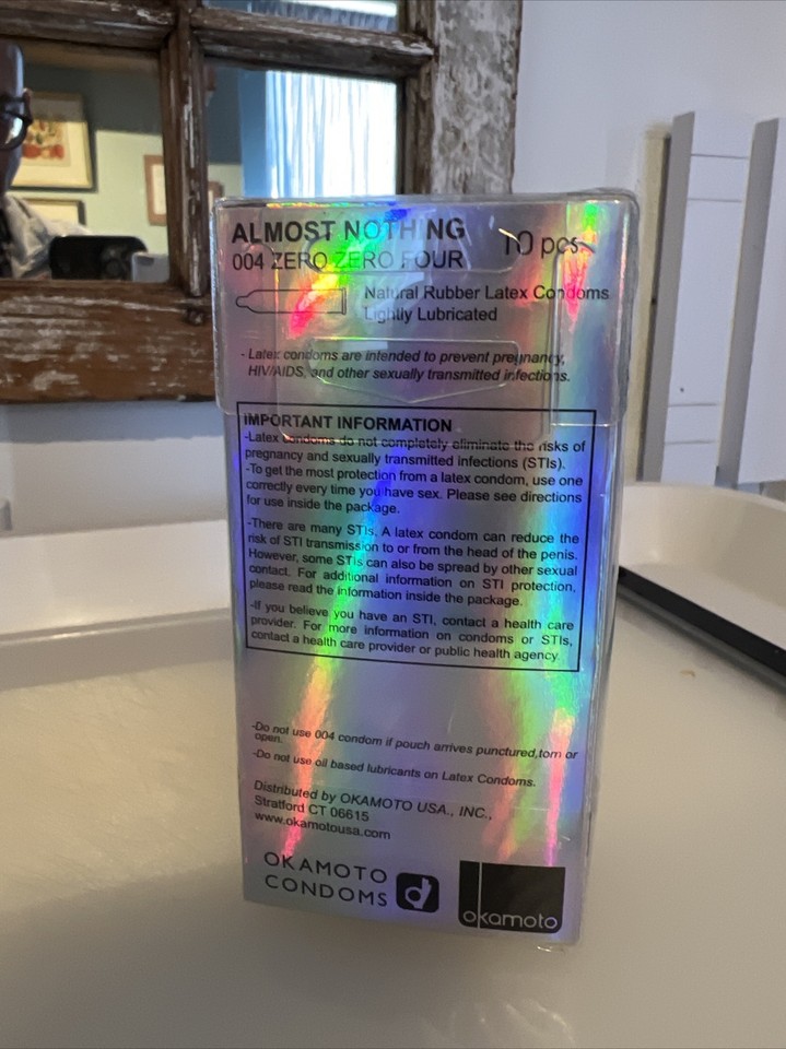 Okamoto 004 Condoms 10 ct (Expires 04/2025) | eBay