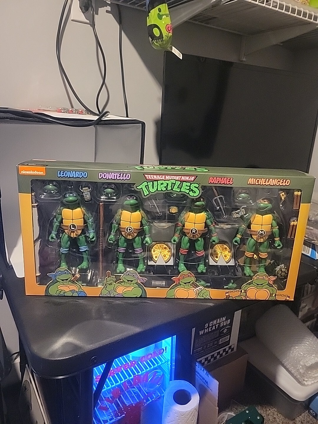 NECA Teenage Mutant Ninja Turtles 4 Pack Target Exclusive TMNT Cartoon ...