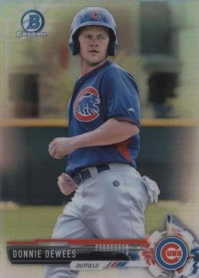 2017 Bowman Chrome Minis - Bowman Chrome Prospects Donnie Dewees # ...
