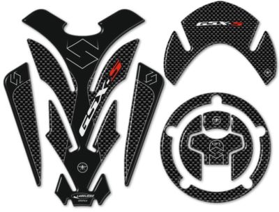 Sticker Set 3D Schutz Harz Kompatibel für Motorrad Gsxs Suzuki GSX-S ...