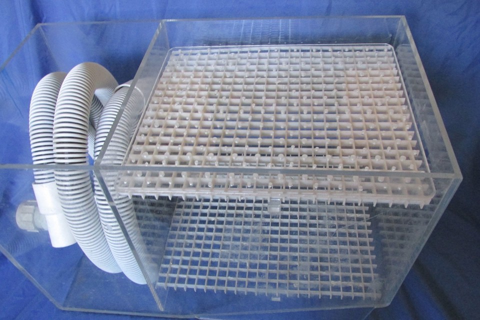 CPR Acrylic Wet/Dry Aquarium Filter System with Overflow Box 21"x 15"x ...