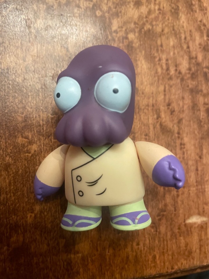 Kidrobot Futurama Universe X Blue Zoidberg 3" Vinyl Figure, Chase Rare ...