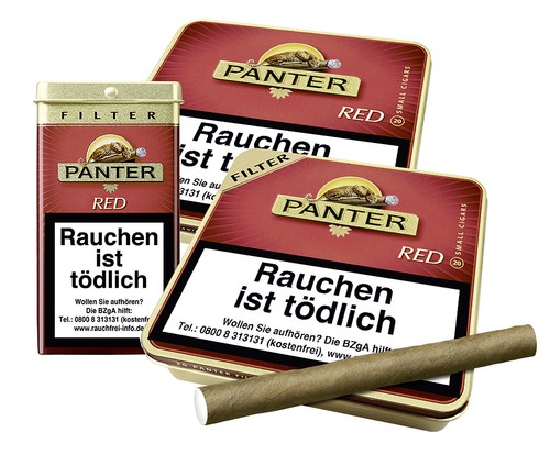 10 x Panter Red Filter Cigarillo, = 10 x 20 Zigarillos 8710622551072 | eBay