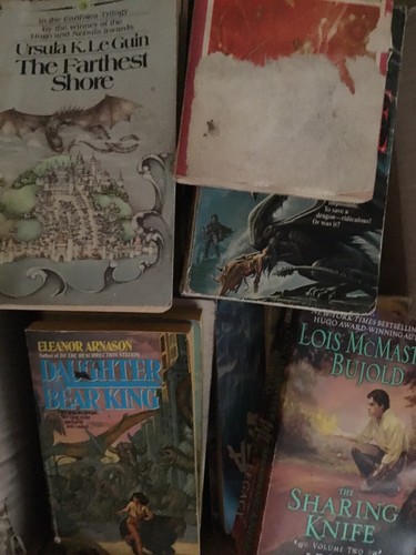 Lg Lot Science Fiction Fantasy Paperback Books Lot of 50 Vintage-Now ...