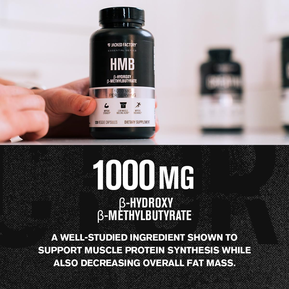 Essentials HMB Capsules - HMB Supplements for Lean Muscle Growth ...