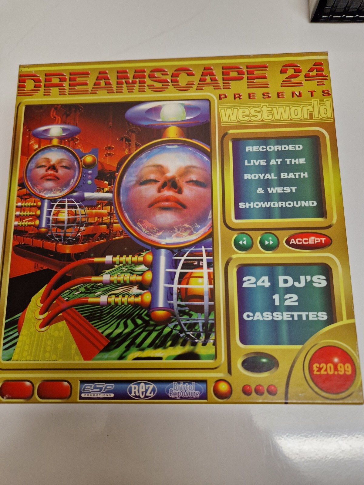 Dreamscape 24 "Westworld" 12 × Tape Pack Happy Hardcore | eBay UK