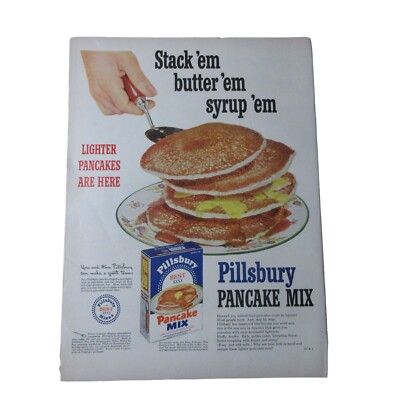 1949 Pillsbury Pancake Mix / Futuramic Oldsmobile - Vintage WW2 Ad | eBay