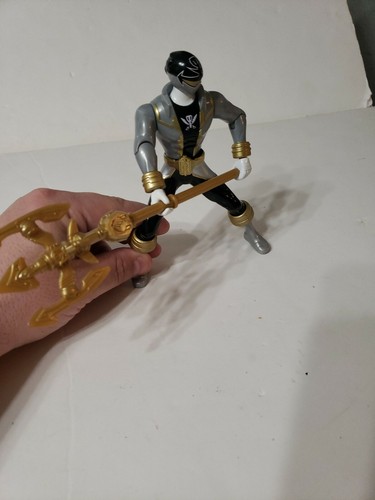 POWER RANGERS SUPER MEGAFORCE Armored Super Mega Silver Ranger Action ...