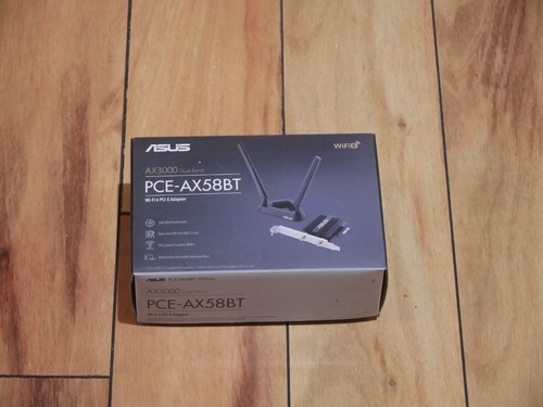 ASUS AX3000 PCE-AX58BT WiFi 6 Dual Band PCIe Wireless Adapter w ...