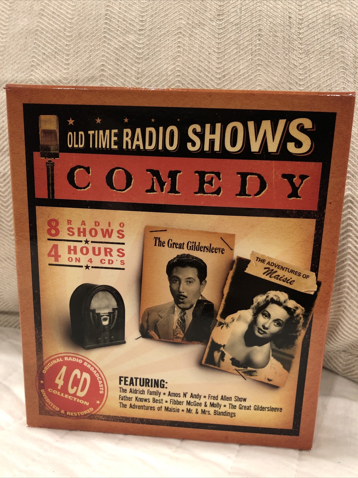 Old Time Radio Comedy 4 CD Set [Amos N Andy Fibber McGee Fred Allen] | eBay