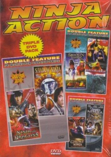 Ninja Action 3 Pack: Ghost Ninja Shoguns Ninja Shaolin Temple - VERY ...