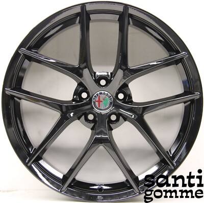 4 Rims Alfa Romeo Stelvio 8.5 X 20" Original Repainted 156117310 | eBay