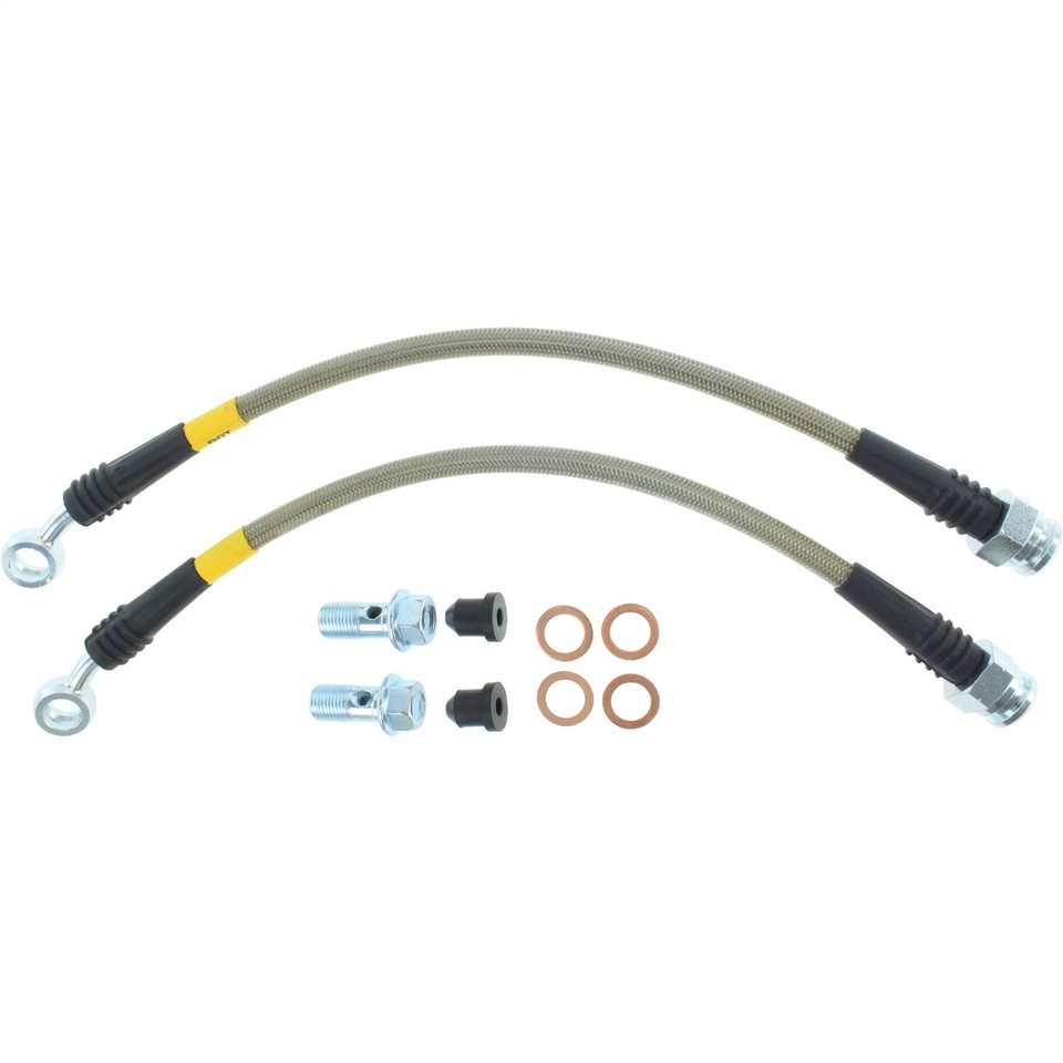 StopTech 950.45502 Stainless Steel Braided Brake Hose Kit Fits MX-5 ...