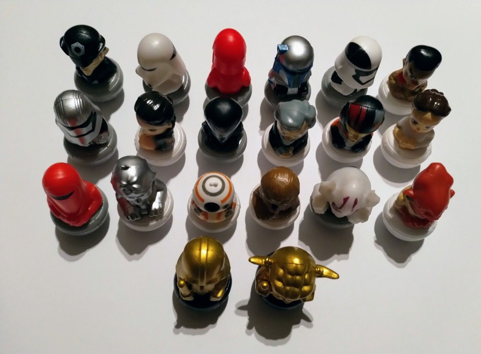 STAR WARS ROLLINZ FIGURINES STATUES SET - FIGURES COLLECTIBLES ...