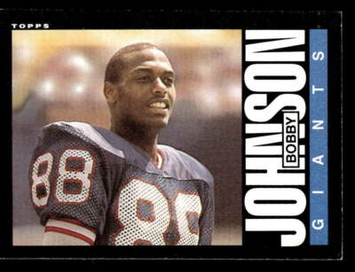 Bobby Johnson 1985 Topps Card #118 New York Giants | eBay