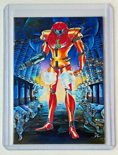 Metroid Limited Edition Artist Signed "Video Game Classic" Trading Card ...