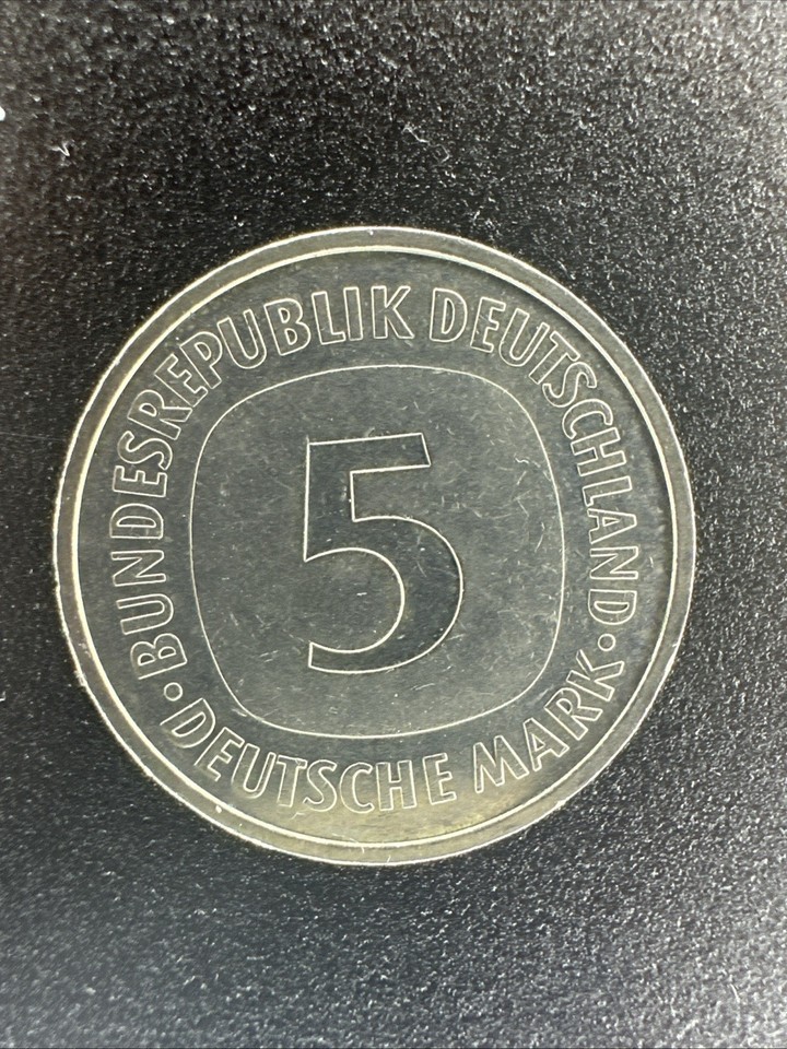 1985 Germany 5 (D) Mark Coin | eBay