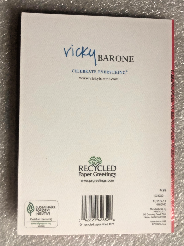 VALENTINE'S DAY CARD RECYCLED PAPER GREETINGS "TO MY BEAUTIFUL WIFE I ...