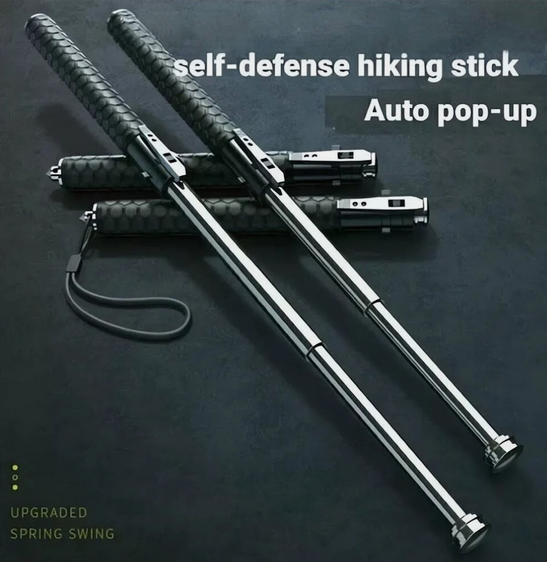 Telescopic Spring Automatic Pop Up Rod Emergency Safety Tactical Tire ...