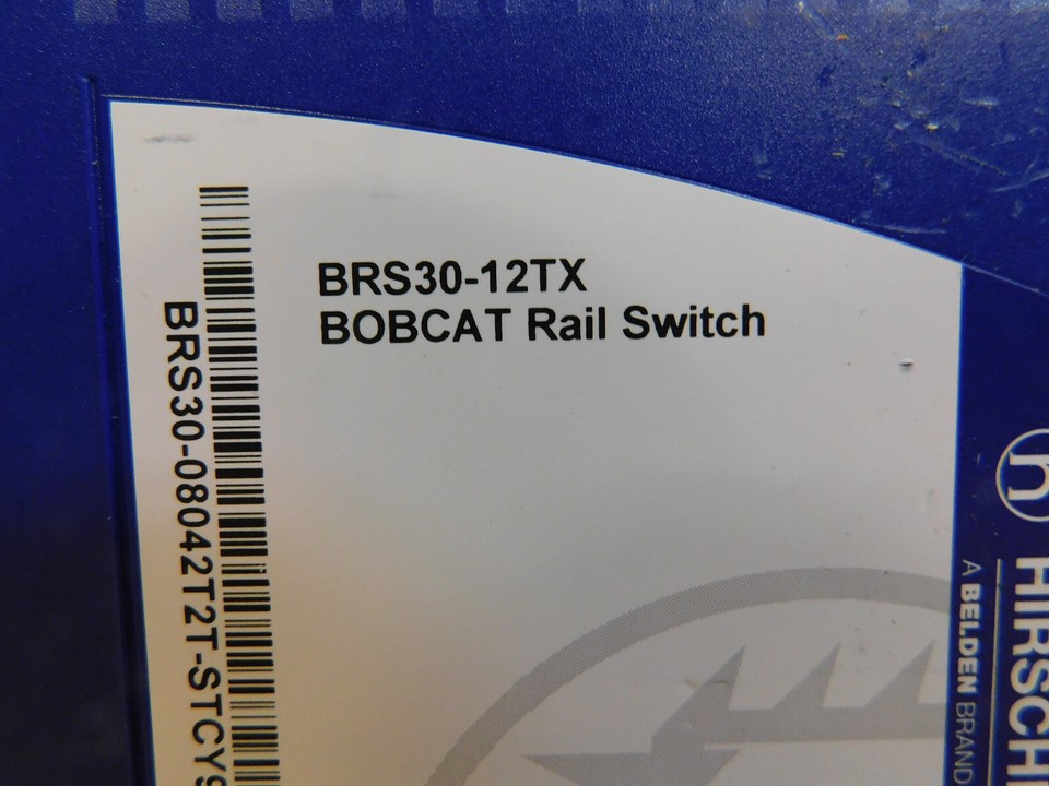 Hirschmann BRS30-12TX BOBCAT Rail Switch used CSQ | eBay