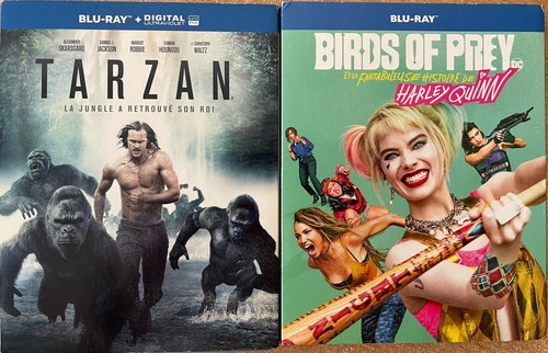 TARZAN + BIRDS OF PREY HARLEY QUINN EN 2 BLU-RAYS EN TRES BON ETAT | eBay