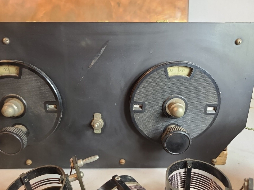 Antique Custom Ham Radio Copper NEUTRODYNE RAF tube kit stereo 91 S3 | eBay