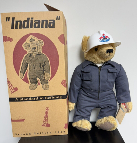 Amoco Indiana Teddy Bear Second Edition Collectible 1999 | eBay