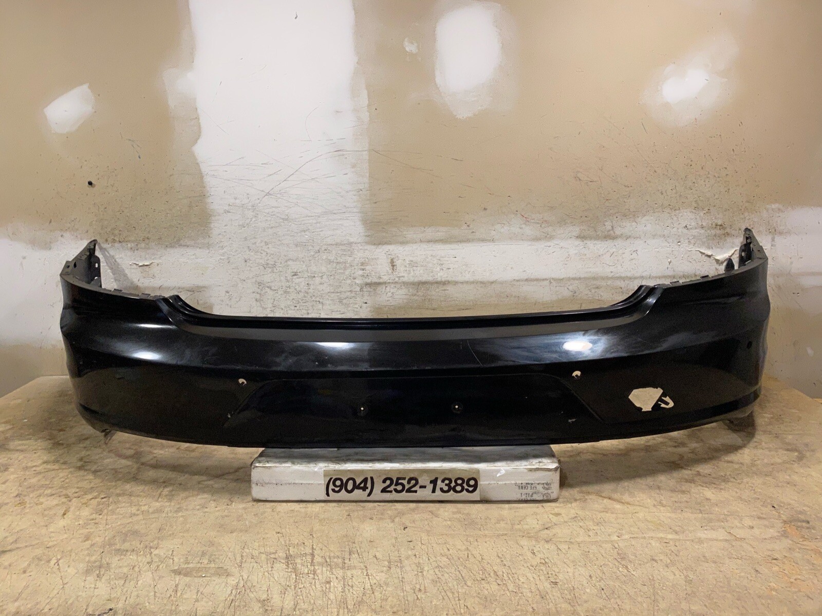 OEM 2017-2018 Volvo S90 T5/T6 w/Blind Spot w/Sensor Holes Rear Bumper ...