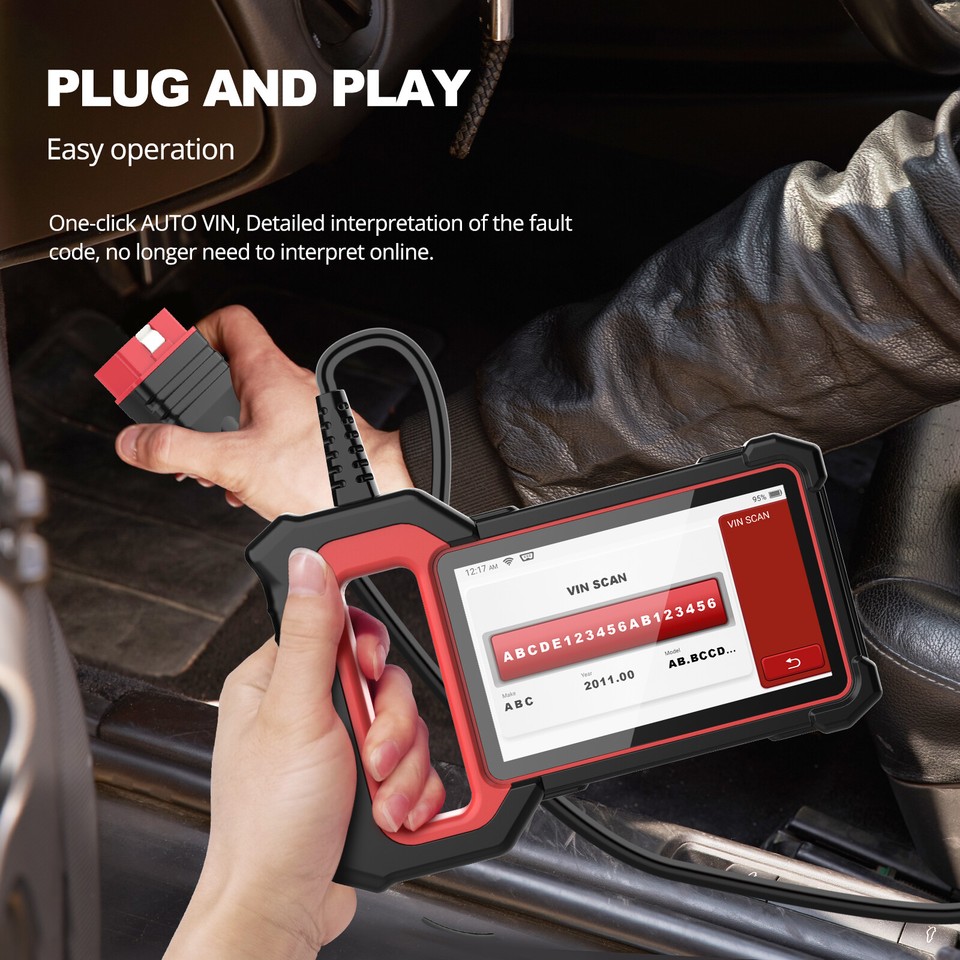 2026 THINKCAR Car OBD2 Scanner ABS SRS Transmission Auto Diagnostic ...