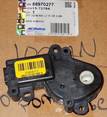 NOS 2004-12 Chevrolet Colorado GMC Canyon 04-06 SSR AC Heater Actuator ...
