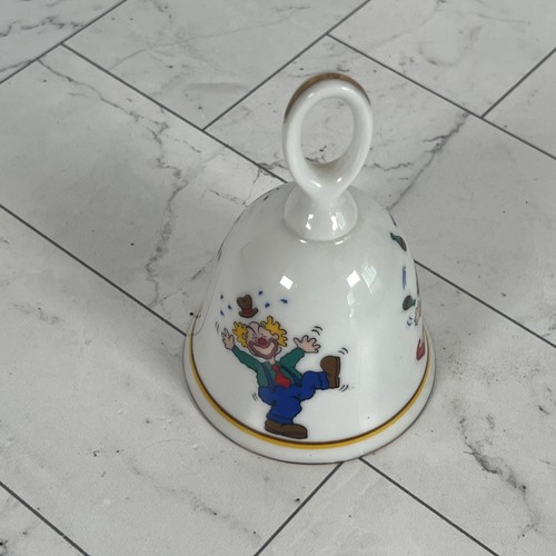 Vintage Papel Clown-Around White Porcellana Decorati Bell Finiture IN ...