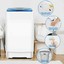 Portable Washing Machine,17.8Lb Capacity Washer 2.3Cu.ft Washer and ...