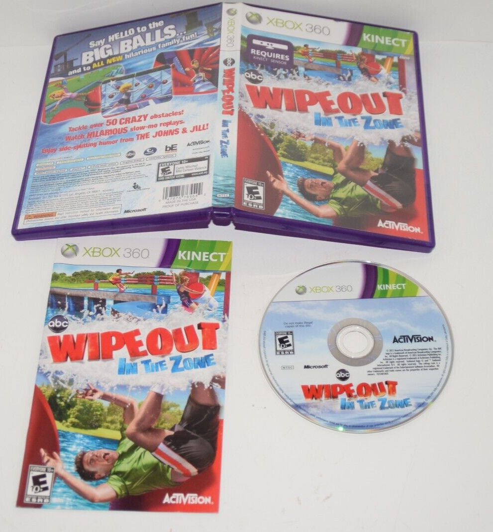 Wipeout: In the Zone (Microsoft Xbox 360, 2011) Game CIB 47875765542 | eBay