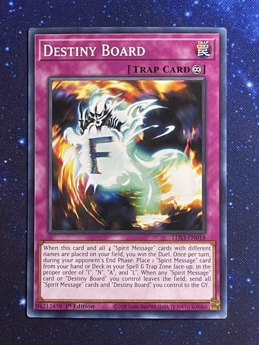 Yu-Gi-Oh! TCG, Destiny Board, Legendary Duelists: Season 3 LDS3-EN018 ...