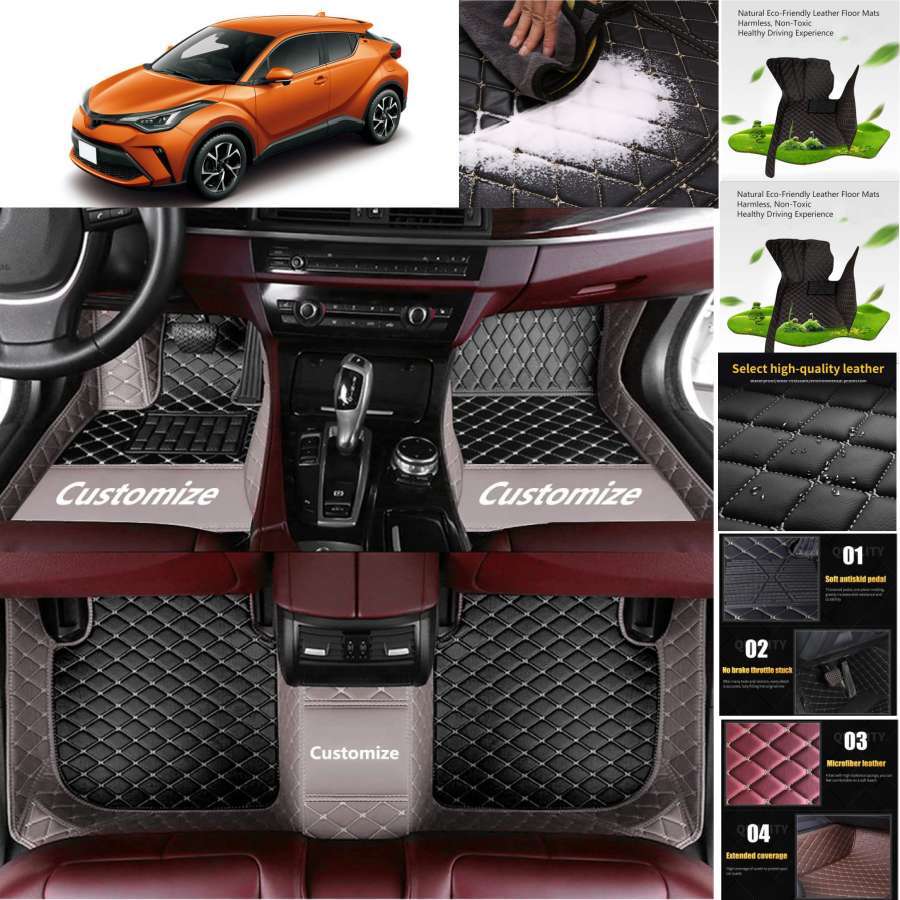 For Toyota Sequoia Sienna Car Floor Mats All Weather Auto Carpets ...