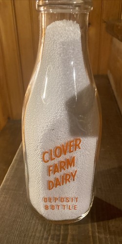 Clover Dairy, Pa Qt Milk Bottle | eBay