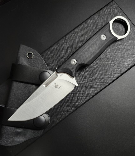 Kizer Cabox Fixed Blade Knife Black G-10 3.4" Satin 154CM Never Cut Or ...