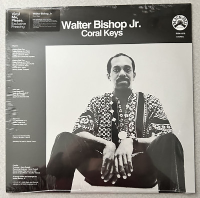 Walter Bishop Jr Coral Keys LP Black Jazz VMP Orange Blk Swirl Ltd 490/ ...