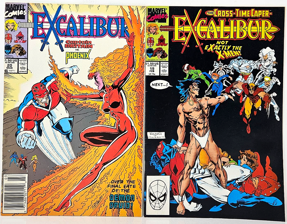 Run of 29 Marvel Comics Excalibur #11 thru 39 Dr. Doom Iron Man X-Men ...