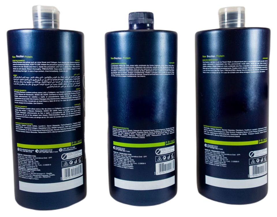 Bio Tanix Extreme Hair Protein Treatment Kit 3 x 1Lt - Prime Pro | eBay