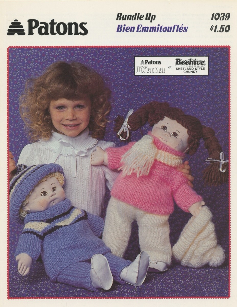 Free Knitting Patterns For Cabbage Patch Dolls The Woollie Dolls