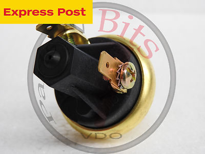 VDO Pressure Switch: 2 Terminal 8-13 psi N/O 330.110 Preset at 10 psi ...