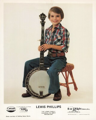 Lewis Phillips The Lewis Family Bluegrass Gospel VINTAGE 8x10 Photo | eBay